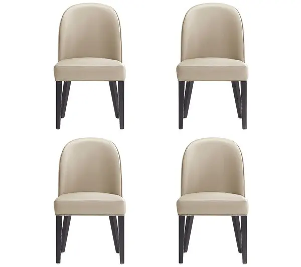 MANHATTAN COMFORT Hillman Dining Chair Set Of 4 - One-color