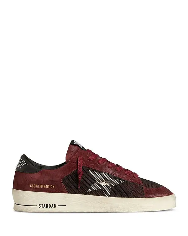 GOLDEN GOOSE Stardan Sneakers - Red Wine