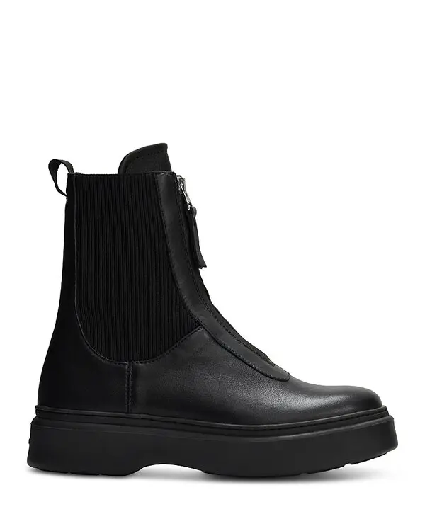 Varley Corian Zip Front Ankle Boots