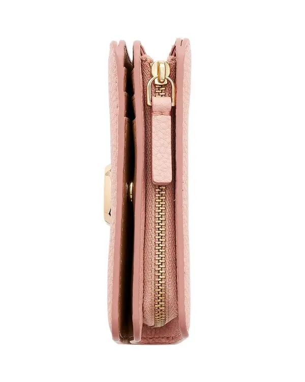 Marc Jacobs The Compact Pebbled Leather Wallet