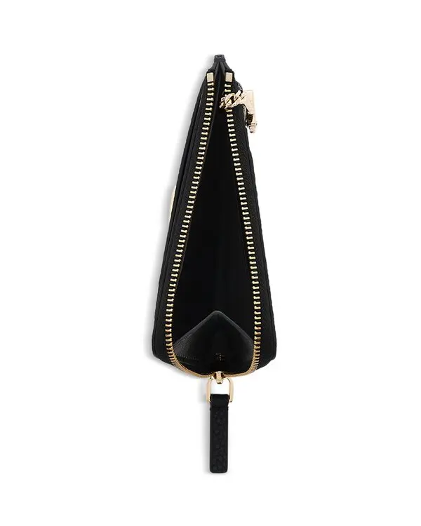 Marc Jacobs The Top Pebbled Leather Wallet - Black