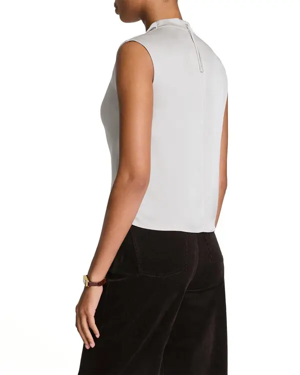 Spanx Sleeveless Cowlneck Top - Birch