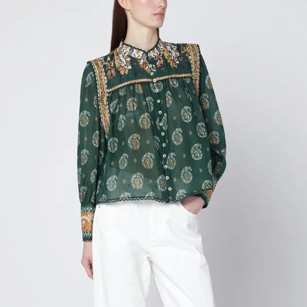 Farm Rio Tayla Cotton Blouse