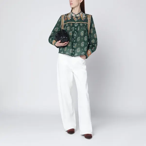 Farm Rio Tayla Cotton Blouse