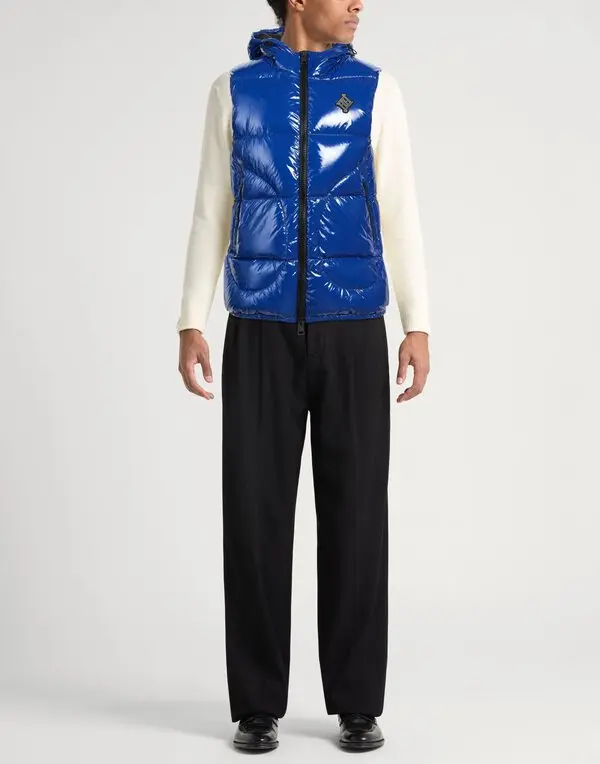 Herno Quilted Sleeveless Vest - Blue