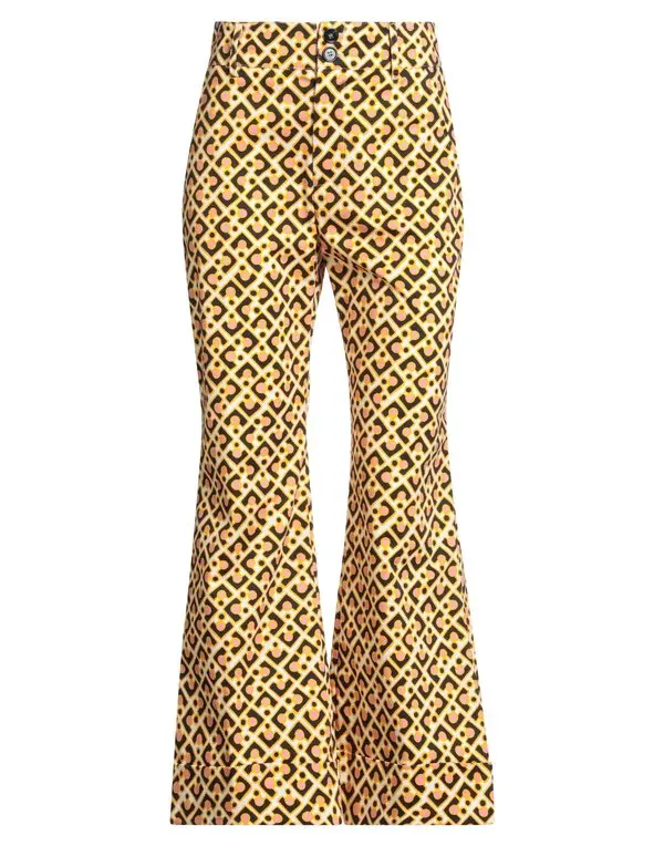 La DoubleJ Flared Pants - Yellow