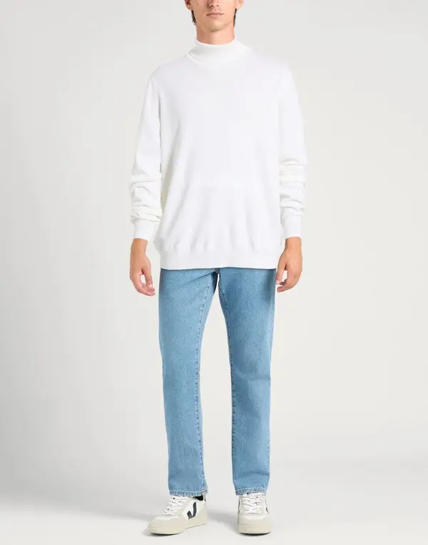 GRAN SASSO Turtleneck Sweater - Ivory