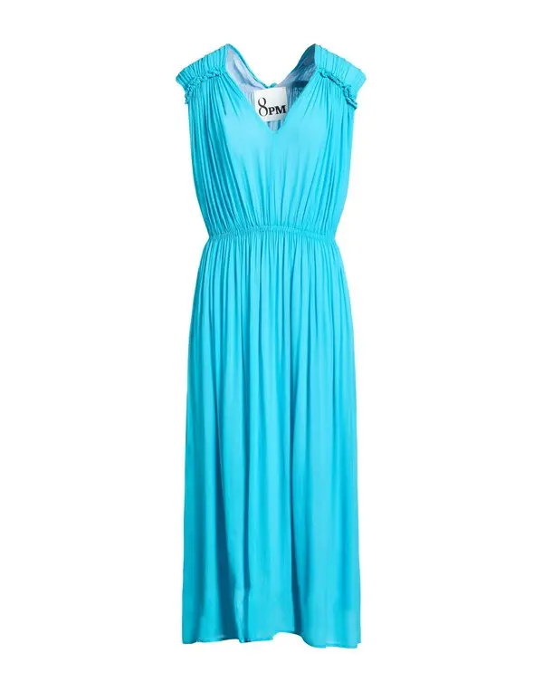 8PM Viscose Georgette Midi Dress