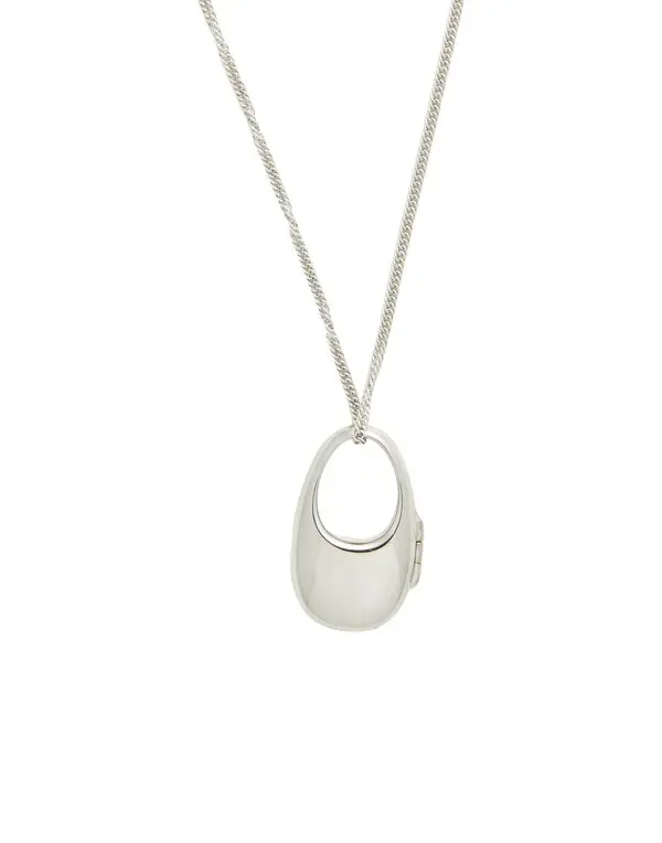 Coperni Metal Pendant Necklace