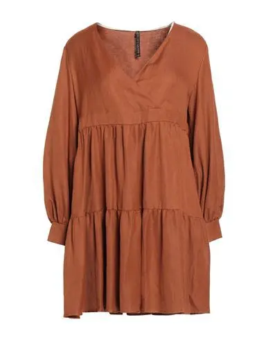 MANILA GRACE Mini Dress Linen And Viscose