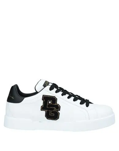 Dolce & Gabbana Soft Leather Sneakers - White