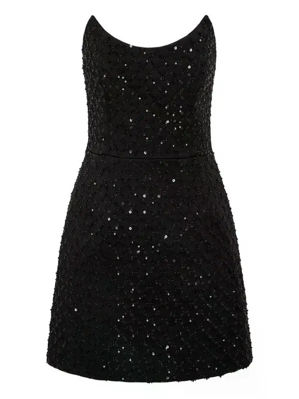 Rebecca Vallance Neve Sequin-embellished Mini Dress