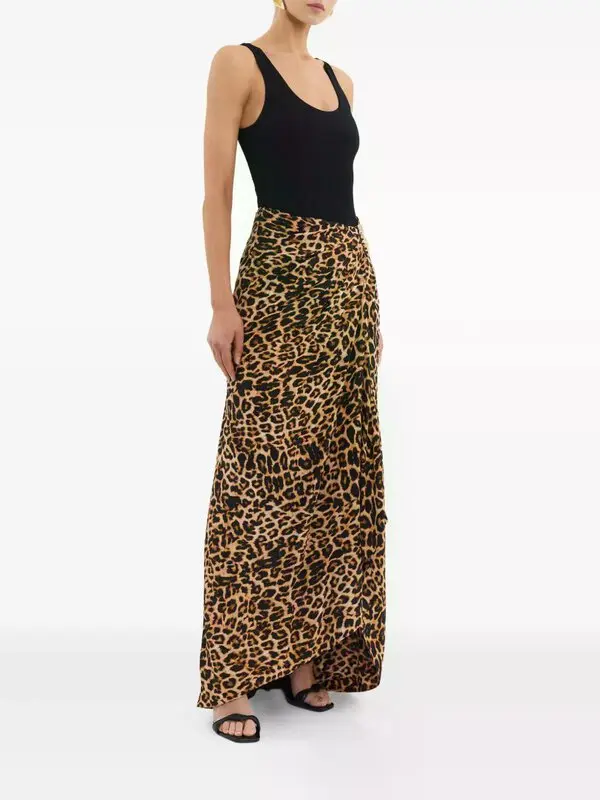 Rebecca Vallance Namir Draped Skirt