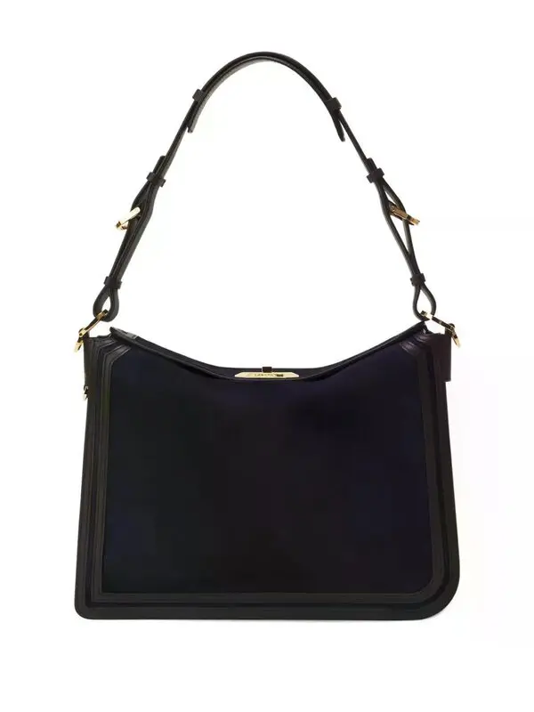 LANVIN Suede Shoulder Bag - Blue