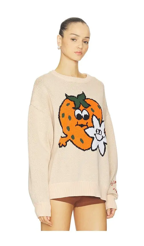 STAY COOL X Olipop Strawberry Vanilla Sweater - Peach