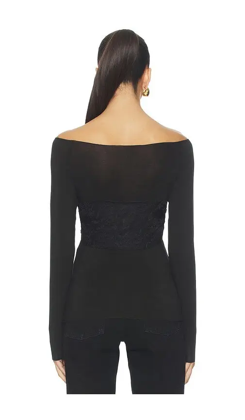 Steve Madden Hailey Top With Lace Detail