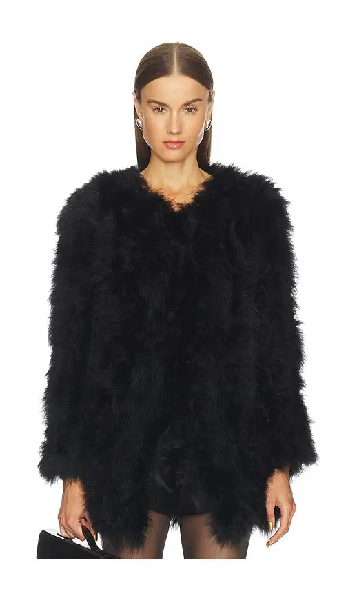 BUBISH Monroe Feather Coat
