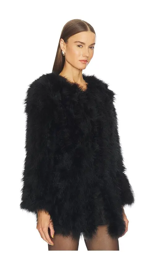 BUBISH Monroe Feather Coat