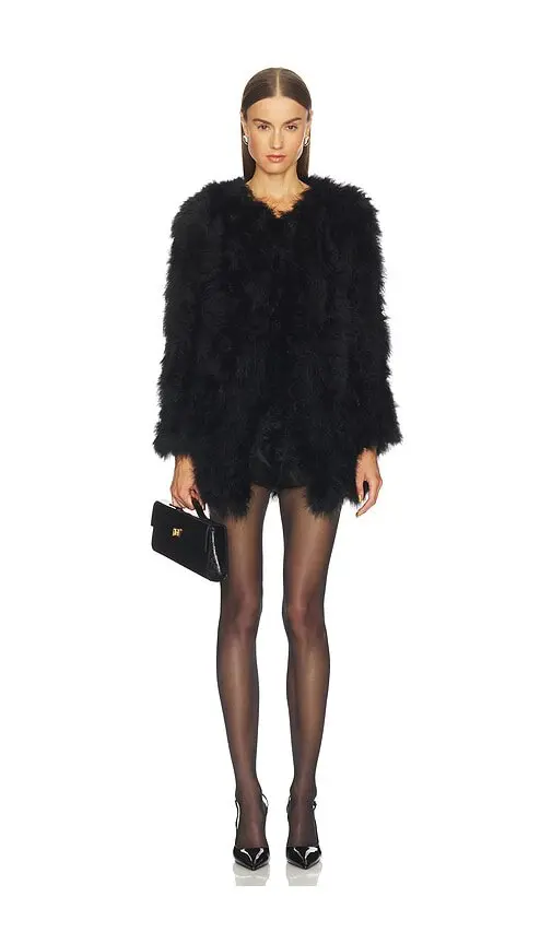 BUBISH Monroe Feather Coat