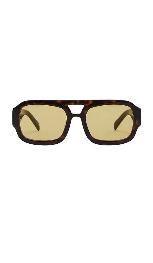 BANBE The Suki Sunglasses - Dark Havana Tort & Yellow
