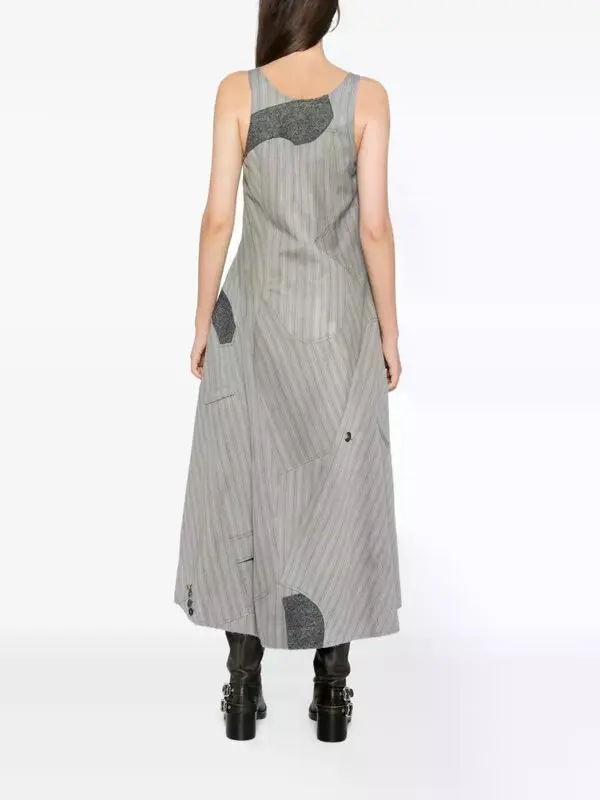 Moschino Asymmetric Sleeveless Dress
