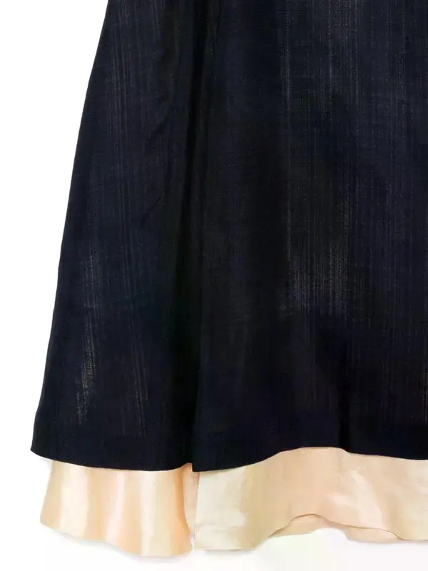 Toga Plain Weave Layered Skirt