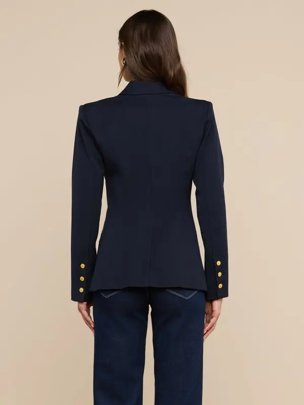 L'Agence Kyomi Double-breasted Blazer