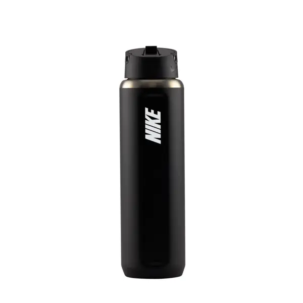 Nike Recharge Stainless Steel Straw Bottle - Black