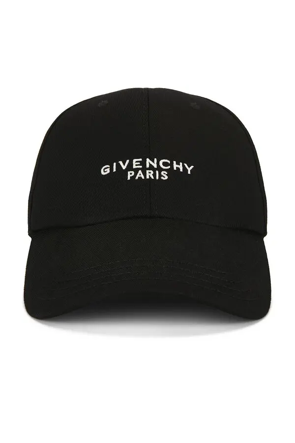 Givenchy Curved Cap - Black