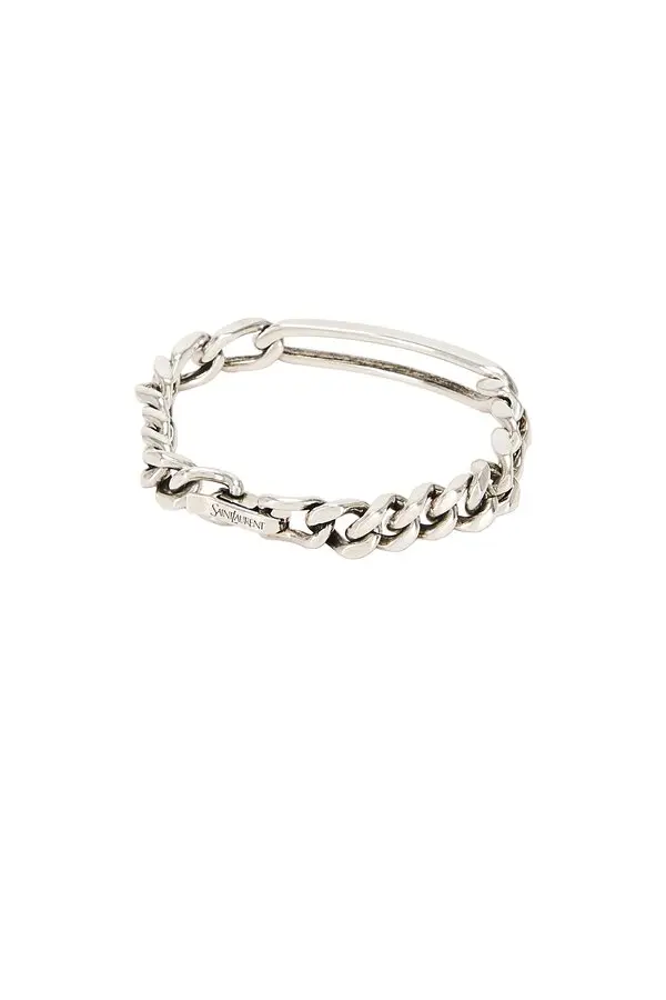 Saint Laurent Semi Rigid Link Chain Bracelet