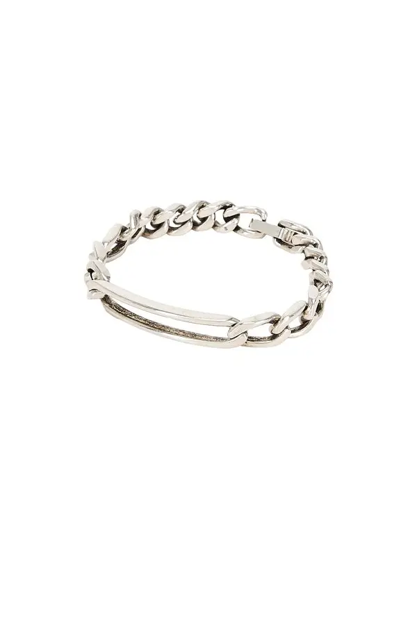 Saint Laurent Semi Rigid Link Chain Bracelet - Brass Metal