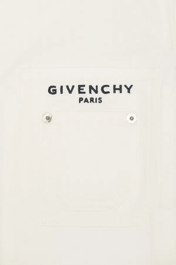 Givenchy Patch Pockets Jacket - White