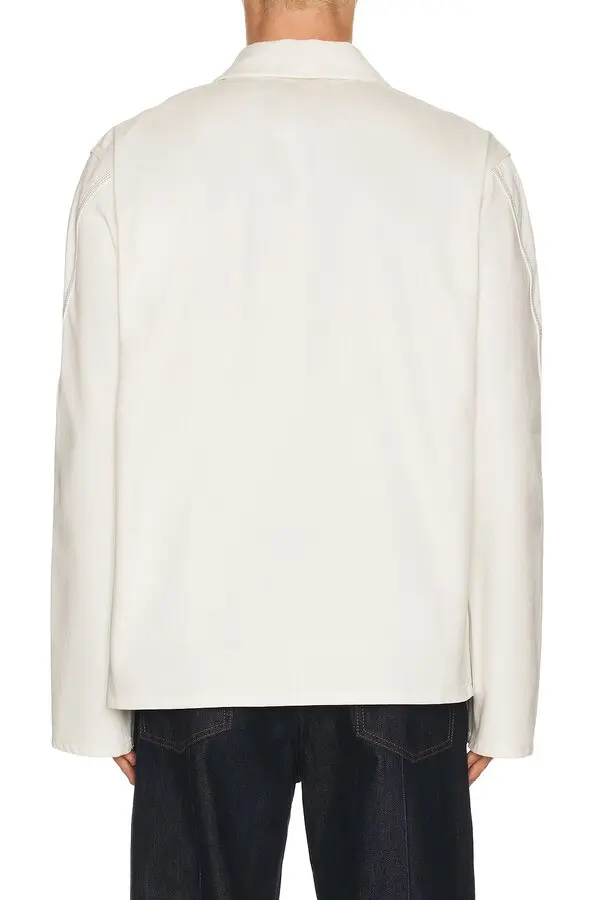 Givenchy Patch Pockets Jacket - White