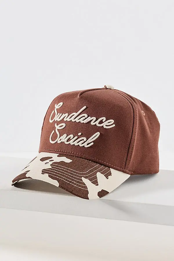 KENZ KUSTOMZ Animal Brim Trucker Hat - Chocolate Sundance Social