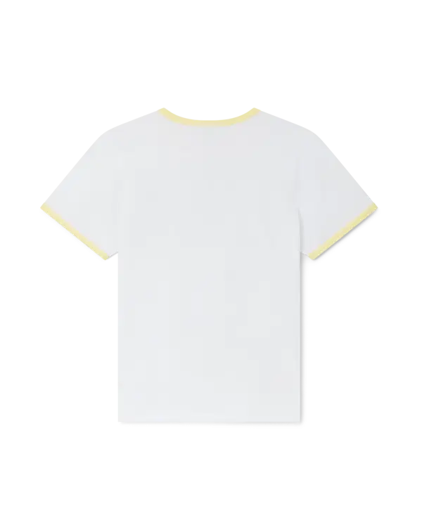 Casablanca Beyond Destiny Longline Ringer Tee - Multicolor