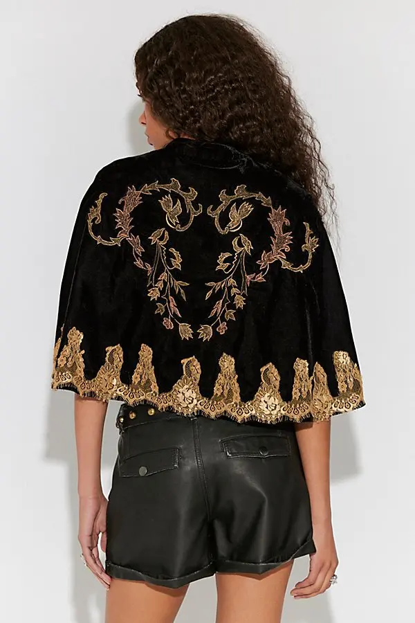 Free People Nigel Preston Festival Cape