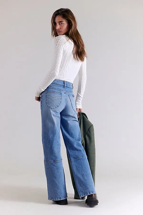 Rolla's East Coast Seamed Flare Jeans