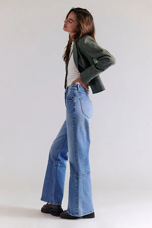Rolla's East Coast Seamed Flare Jeans