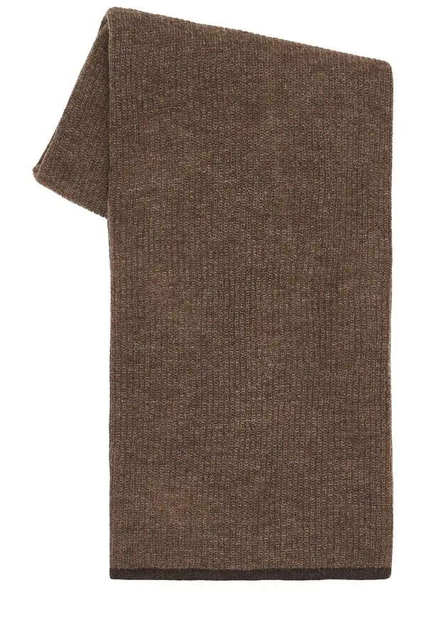 Jenni Kayne Fisherman Blanket Shawl - Brown Heather