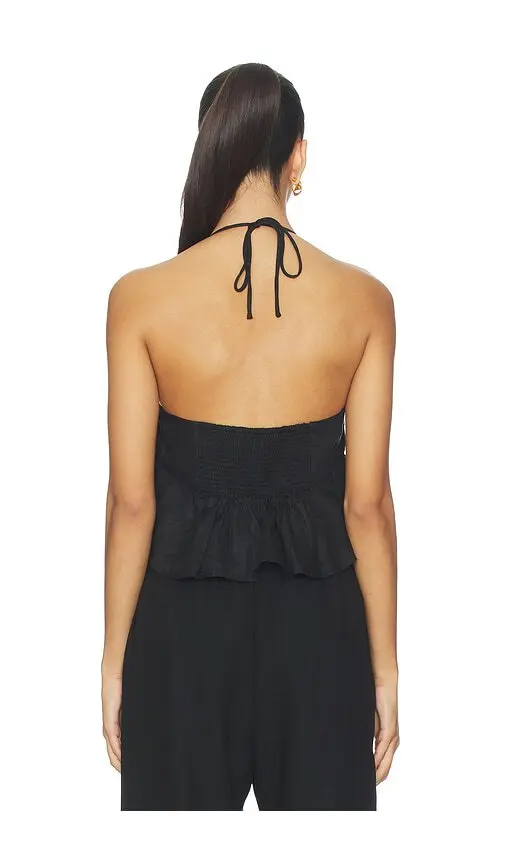 L*Space Halterneck Top - Black