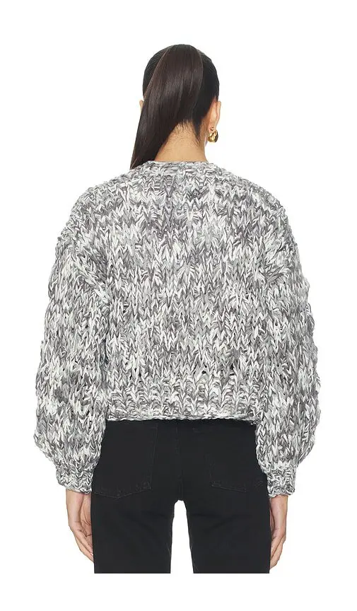 Callahan Gigi Cardigan Chunky Knit Cropped Sweater