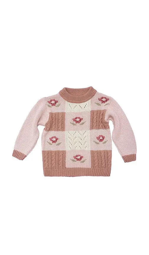 WILD WAWA Patchwork Sweater
