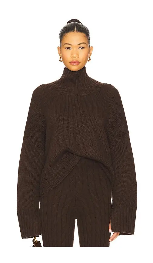 Soft Goat Girlfriend Turtleneck Pullover