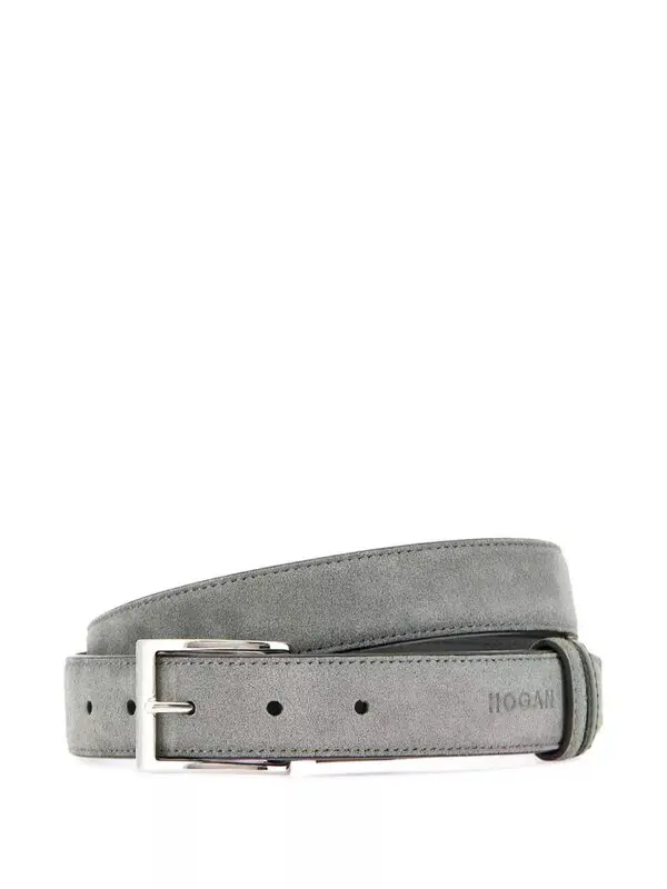 Hogan Suede Belt - Grey