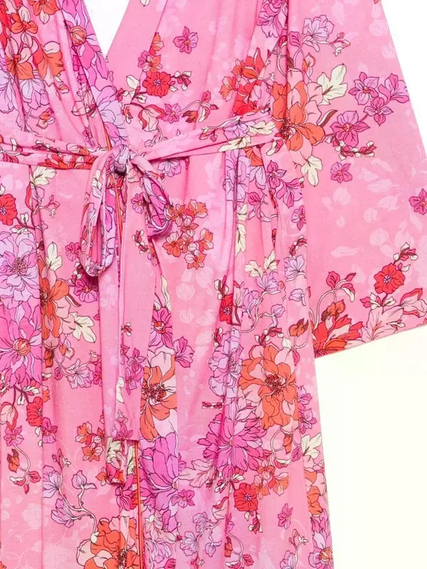 Johnny Was Jonesy Robe - Pink