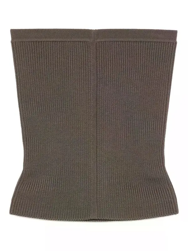 Rick Owens Knitted Tube Top - Brown