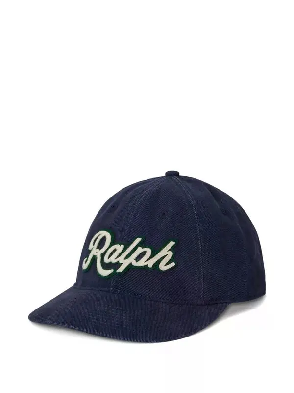 Ralph Lauren Logo-patch Baseball Cap - Blue