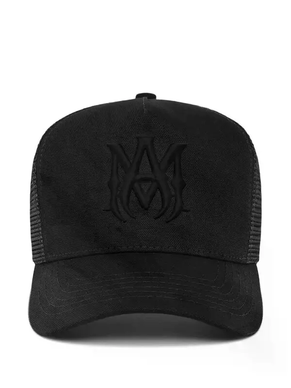 Amiri Logo-embroidered Baseball Cap - Black