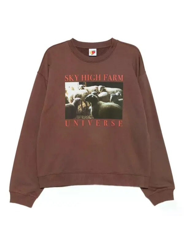 SKY HIGH FARM WORKWEAR Graphic-print Sweater