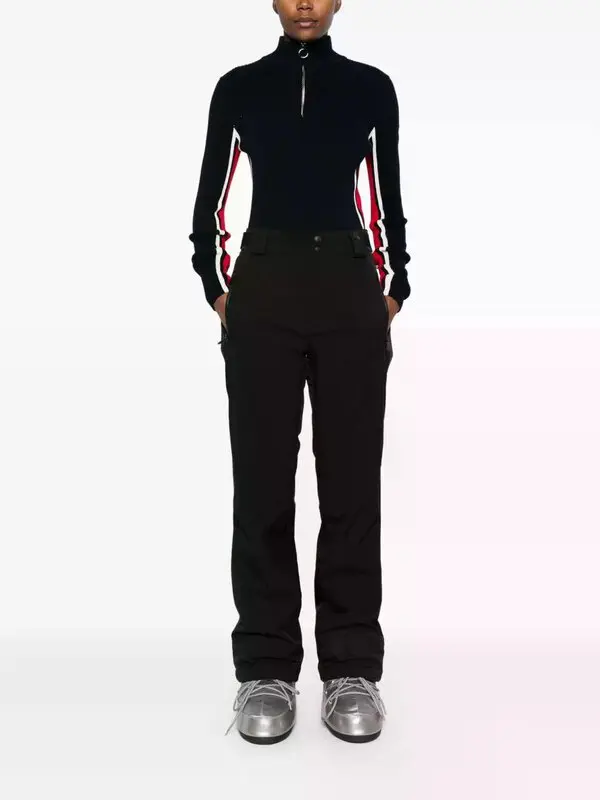 Fusalp Side-stripe Zip-neck Ski Top